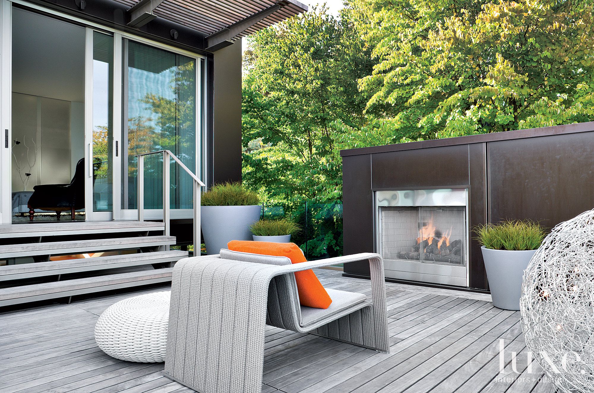 A Deck With Style - Luxe Interiors + Design