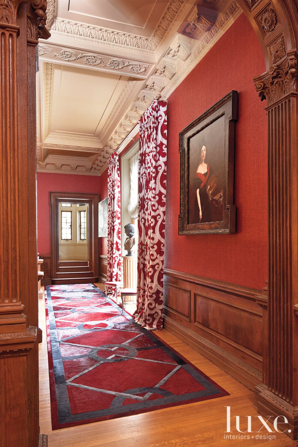 Elegant Red Gallery - Luxe Interiors + Design