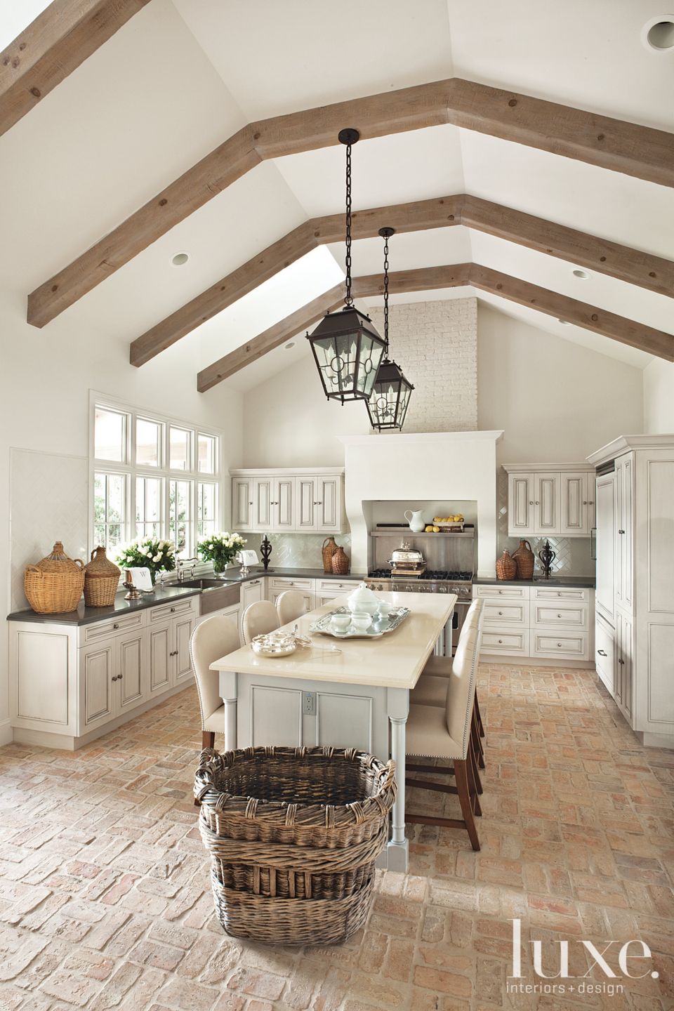 Old World Kitchen - Luxe Interiors + Design