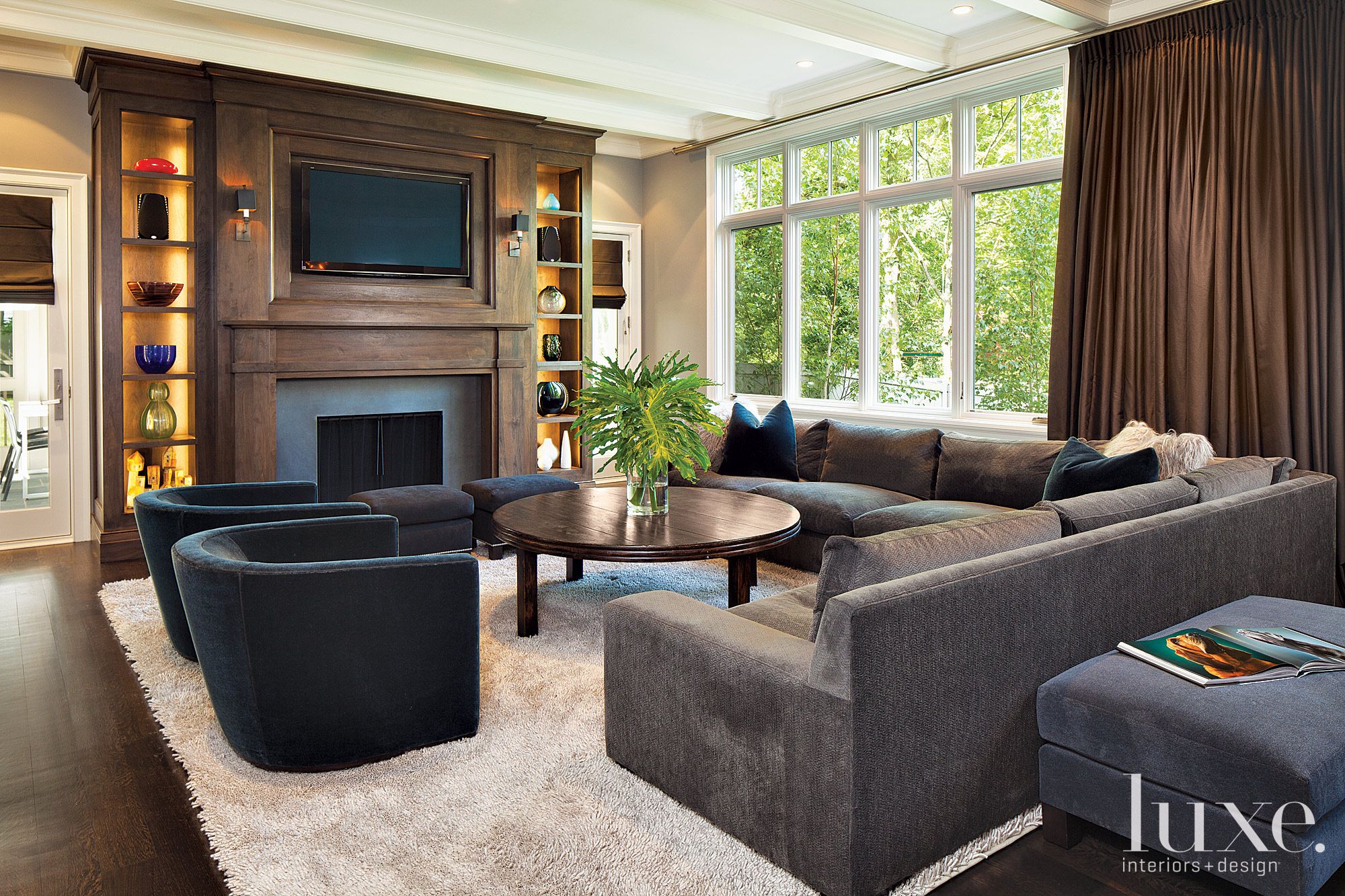 Contemporary Comfort - Luxe Interiors + Design