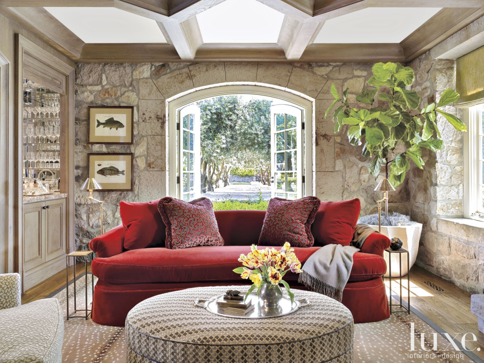 Pop of Color - Luxe Interiors + Design