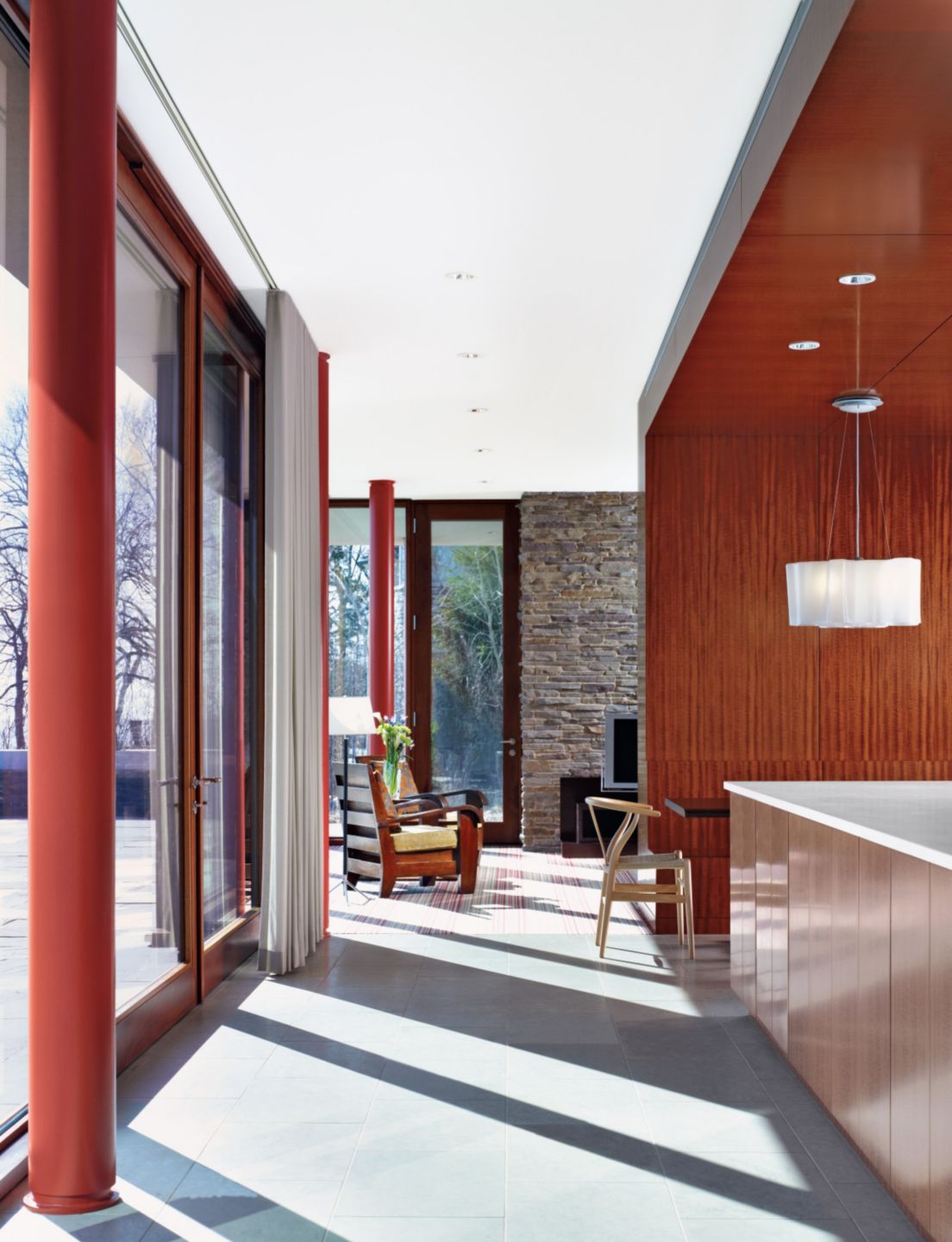 Modern Passageway - Luxe Interiors + Design