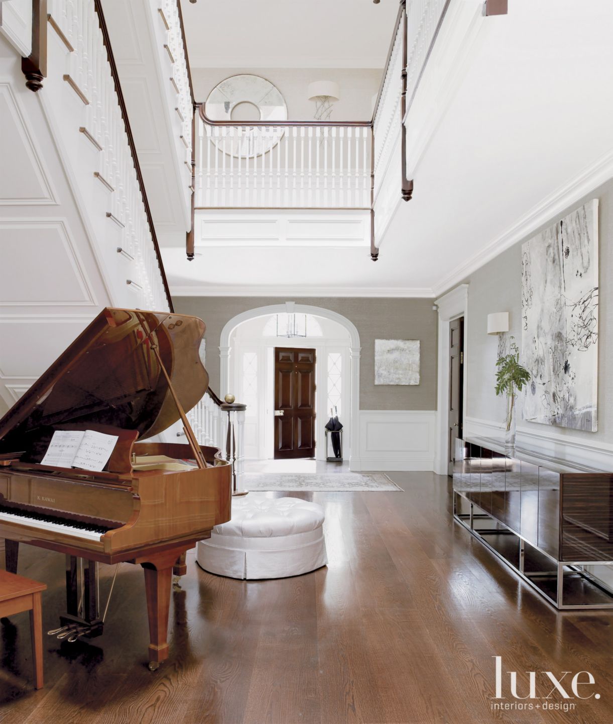 Grand Foyer - Luxe Interiors + Design