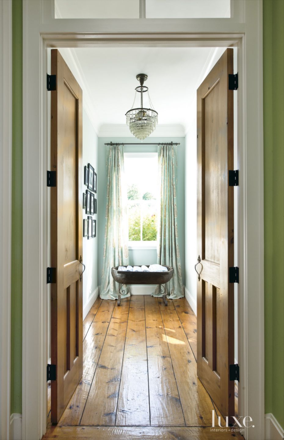 Green Country Master Bedroom Entry - Luxe Interiors + Design